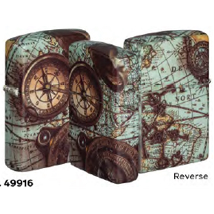 Zippo Map & Compass 49916