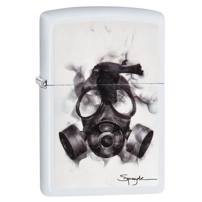 Zippo Spazuk Crow & Gas Mask 29646